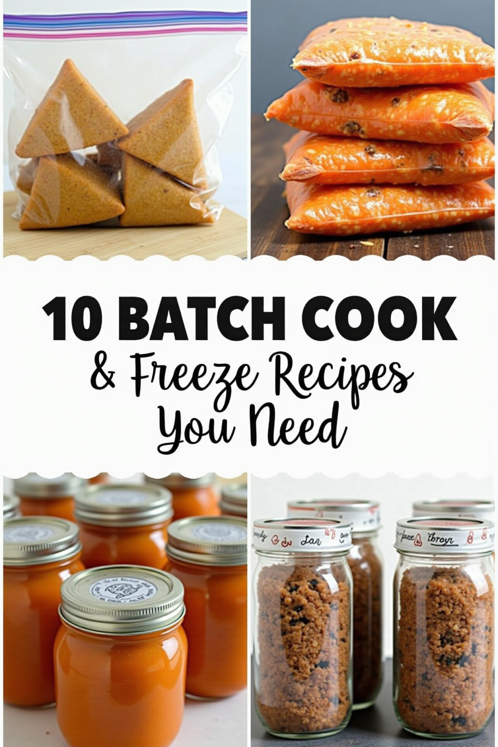 Batch Cooking Brilliance: 10 Essential Freezer-Friendly Recipes for ...